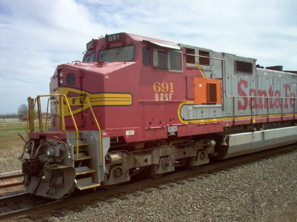 ATSF C44-9W 691